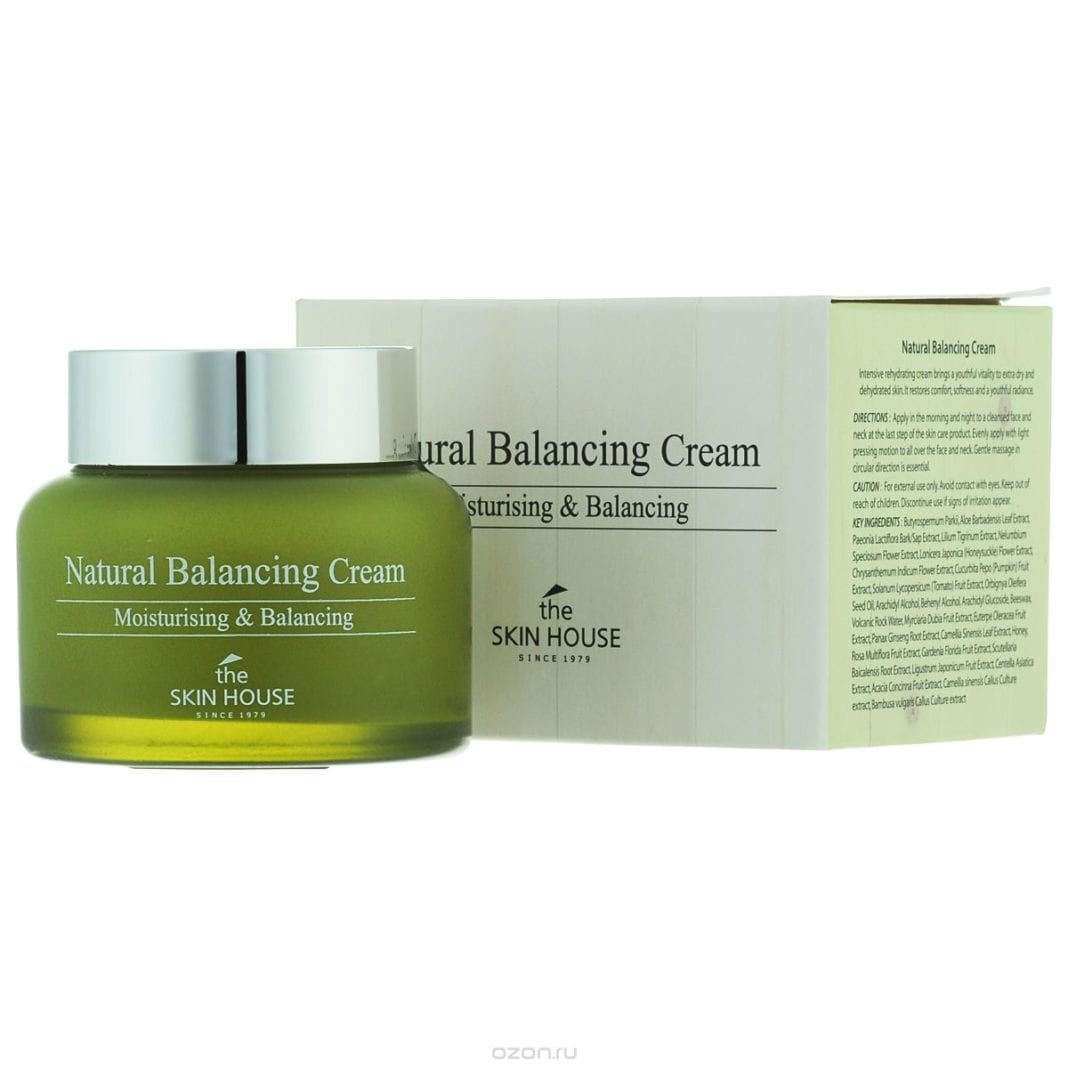 Обзор The Skin House Natural Balancing Cream | Lunifera