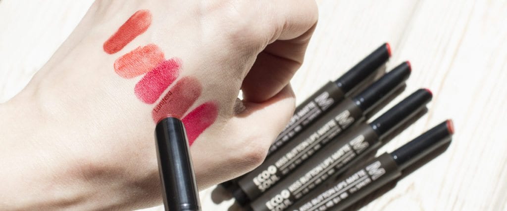 Роскошные помады Eco Soul KISS Button Lips Matte | Lunifera