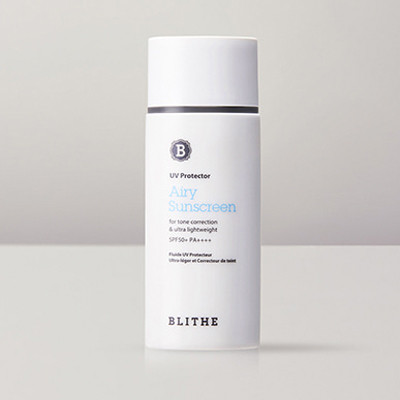Солнцезащитный крем BLITHE Airy Sunscreen SPF 50+ PA ++++ купить в Lunifera