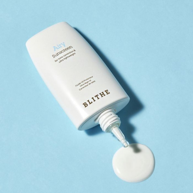 Солнцезащитный крем BLITHE Airy Sunscreen SPF 50+ PA ++++ купить в Lunifera