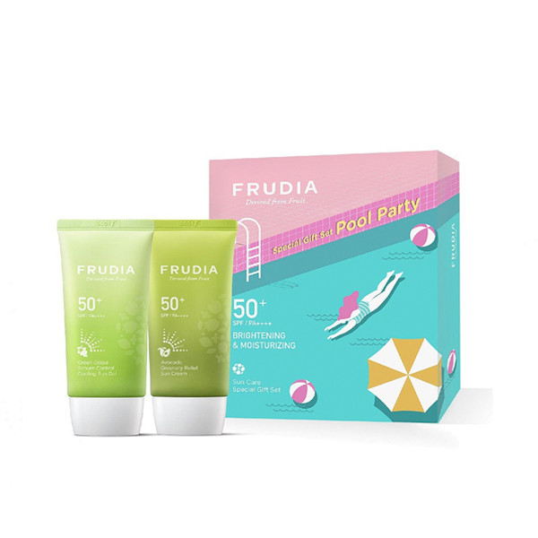 Солнцезащитные средства Frudia Sunscreen Set Grape Avocado SPF50+ PA ...