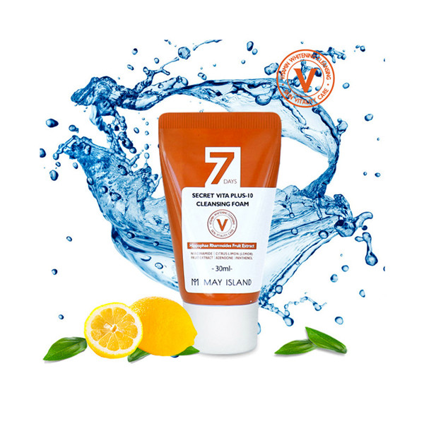 Пенка May Island 7 Days Secret Vita Plus-10 Cleansing Foam 30ml купить ...