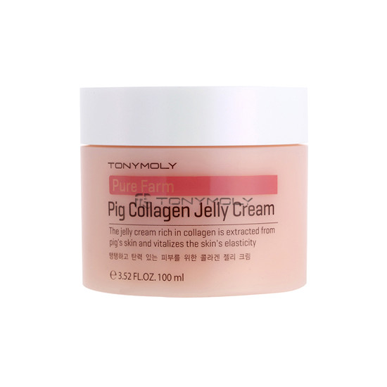 Крем-гель Tony Moly Pure Farm Pig Collagen Jelly Cream, цена. Купить ...