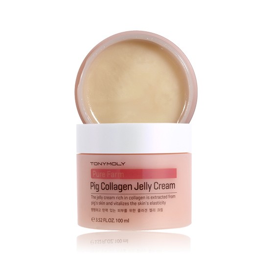 Крем-гель Tony Moly Pure Farm Pig Collagen Jelly Cream, цена. Купить ...