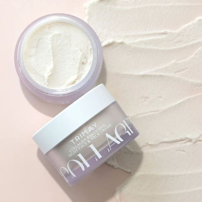 Ночной крем Trimay Collagen Bakuchiol Night Face & Neck Cream купить в ...