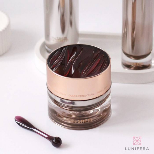 Антивозрастной крем для лица The Saem Gold Lifting Cream купить в ...