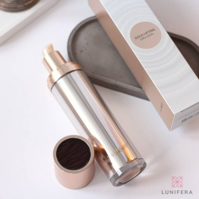 Антивозрастная эмульсия The Saem Gold Lifting Emulsion купить в Москве, СПБ