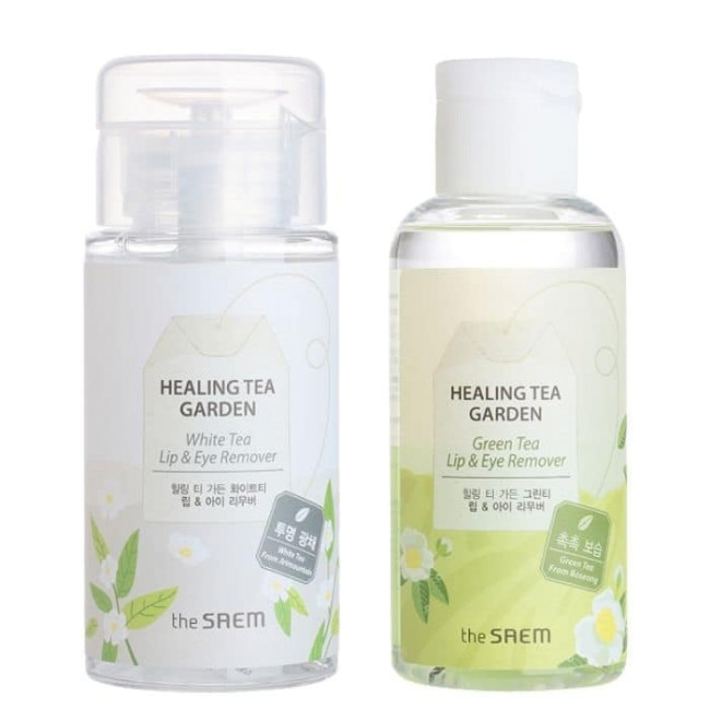 The Saem Healing Tea Garden Lip Eye Remover