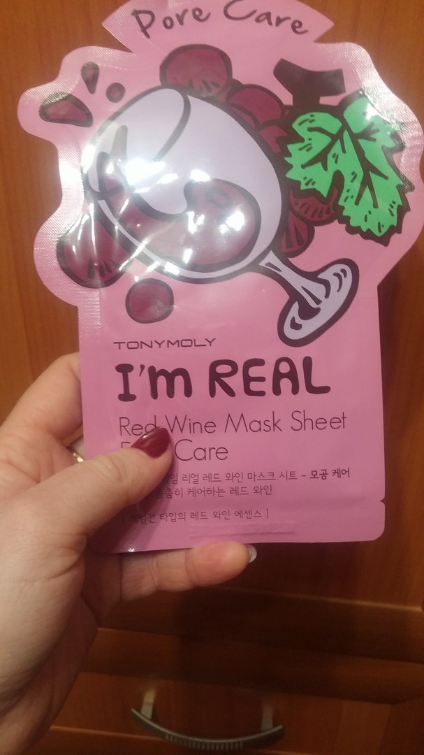 Листовая маска Tony Moly I’m Real Mask Sheet, цена. Купить Tony Moly I ...